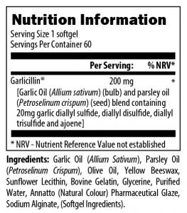 Allicillin 60 Capsule - Invivo Healthcare