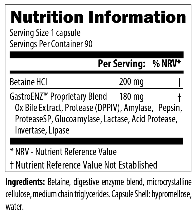 Digestzymes 90 Capsule - Invivo Healthcare