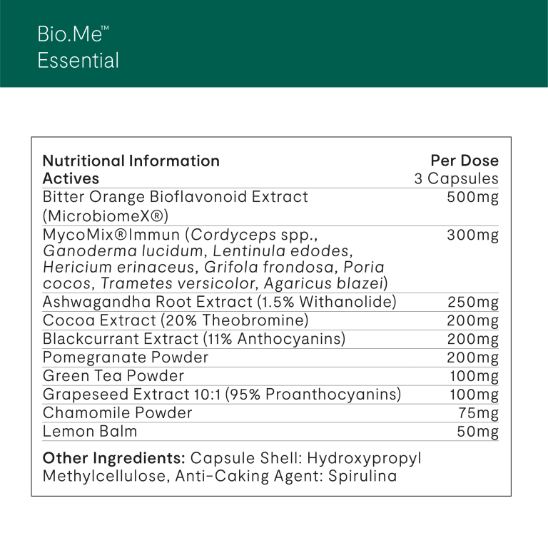 Bio.Me Essential 90 Capsule - Invivo Healthcare