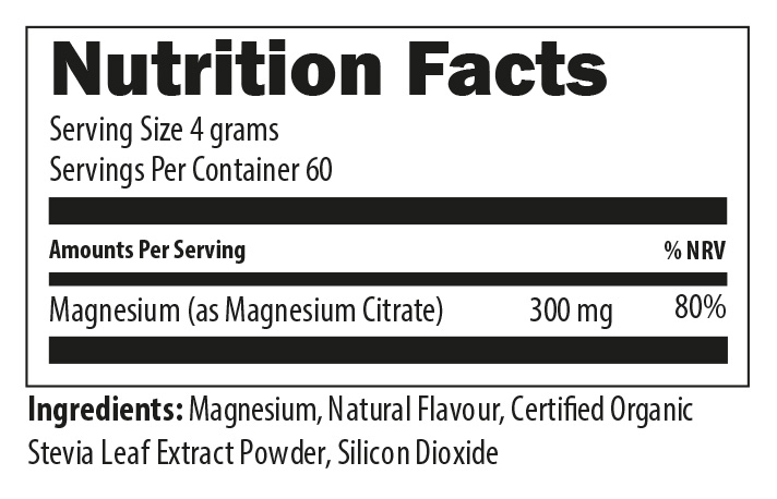 MagCitrate Powder 240g - Invivo Healthcare