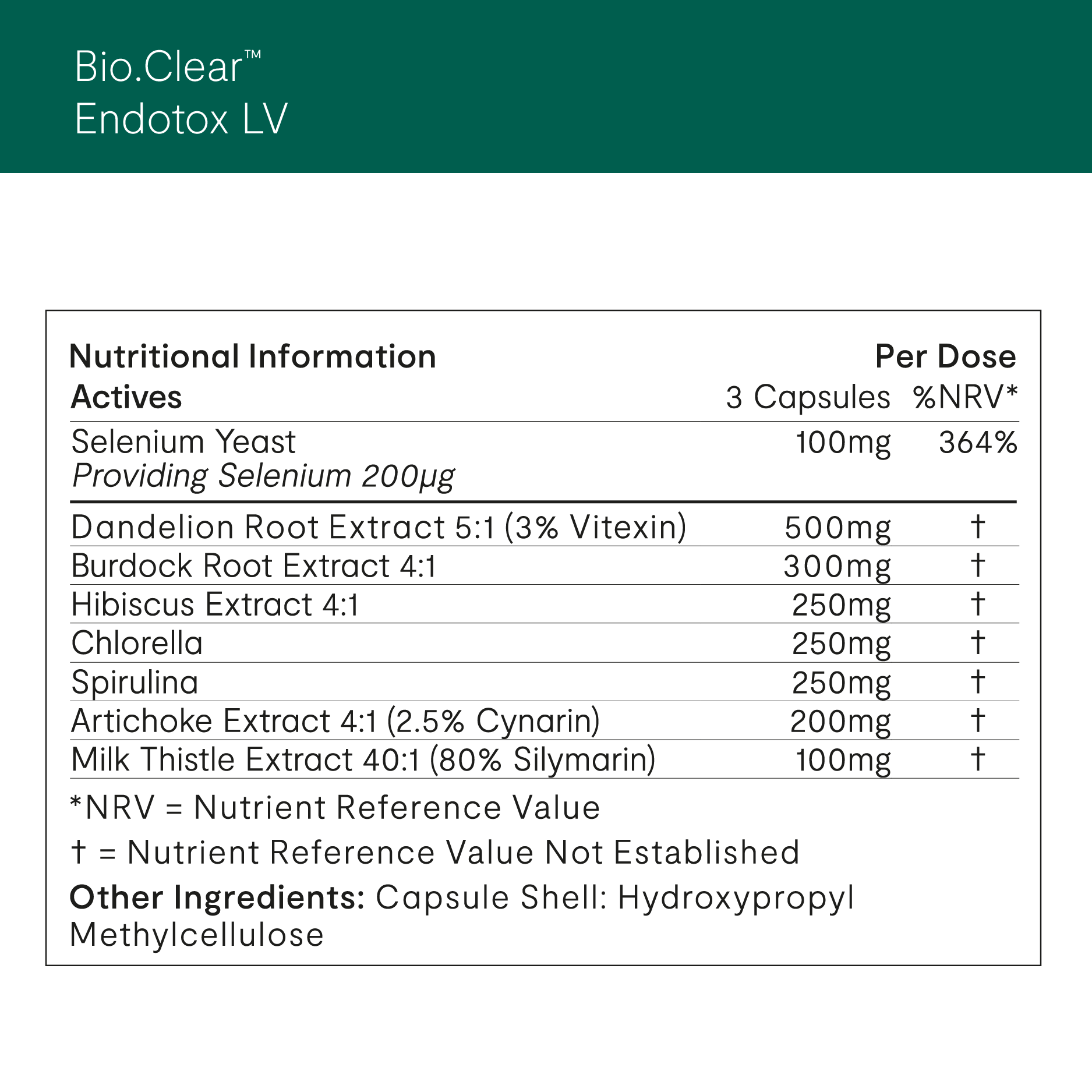 Bio.Clear Endotox-LV 90 Capsule - Invivo Healthcare